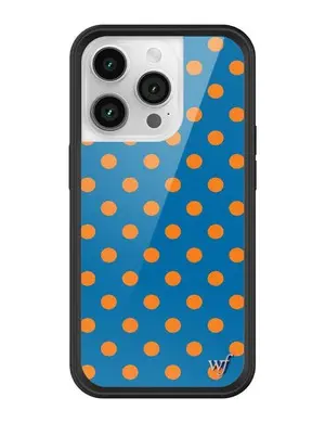 WILDFLOWER CASES Polka Dot | And Orange Iphone Case