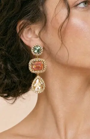 Deepa Gurnani Sashi Drop Earrings