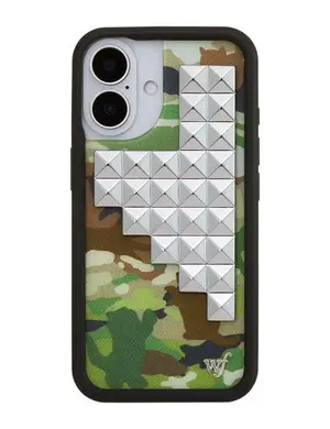 WILDFLOWER CASES Cat Camo Stud Iphone Case