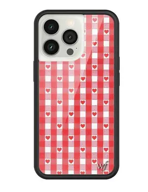 WILDFLOWER CASES Gingham Hearts | Iphone Case