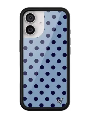 WILDFLOWER CASES Polka Dot | Blue And Navy Blue Iphone 17/17e/air/17 Pro/17 Pro Max Case Iphone 17