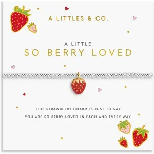A LITTLES & CO A Little Vibes 'so Berry Loved' Bracelet - Mixed
