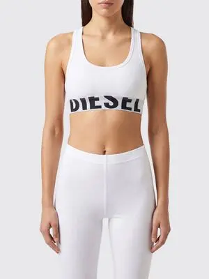 DIESEL® Jersey Cropped Top - White