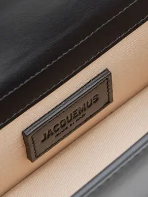 Jacquemus Bambino Mini Bag In Leather With Removable Shoulder Strap