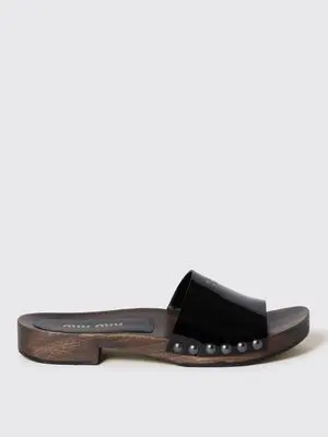 Miu Miu Heeled Sandal - Black