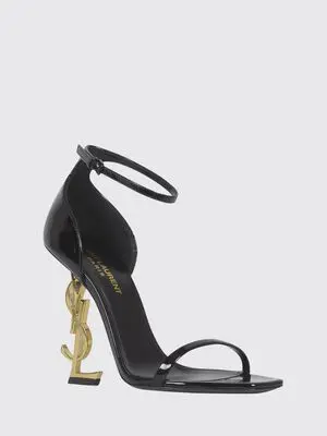 Saint Laurent Opyum Patent Leather Heeled Sandals