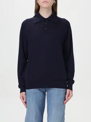 Bottega Veneta Polo Shirt Navy - Blue