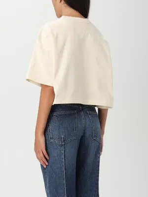 Bottega Veneta Cropped T-shirt With Pocket Detail