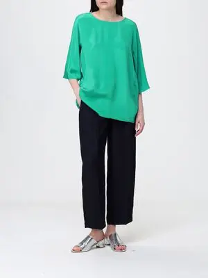 Max Mara Silk Top - Green