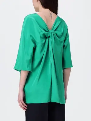 Max Mara Silk Top - Green
