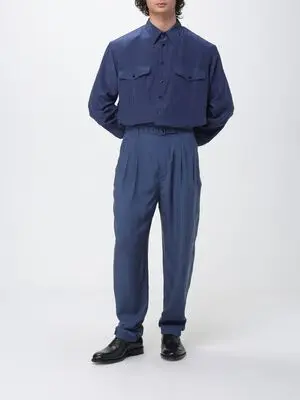Saint Laurent Tailored Silk Trousers