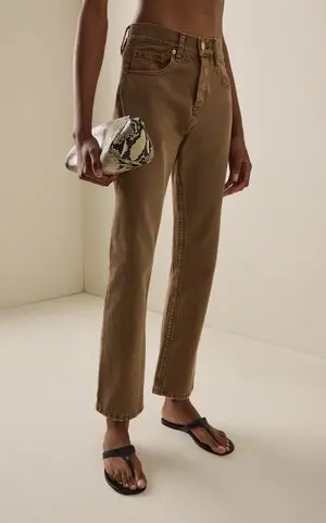 DALA Calla Mid Rise Straight Ankle Jean