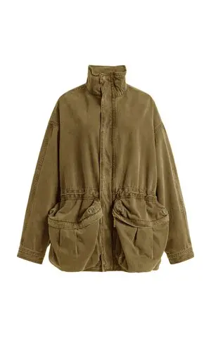 DALA Mountain Denim Jacket - Dark Green