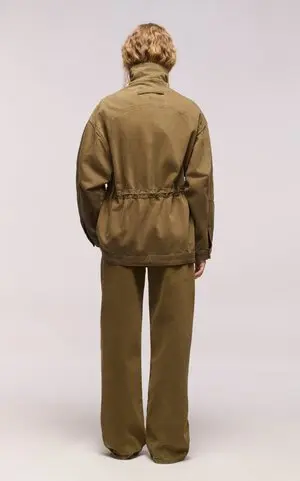 DALA Mountain Denim Jacket - Dark Green
