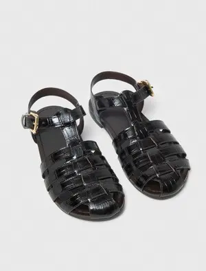 Maje Multi-strap Leather Sandals
