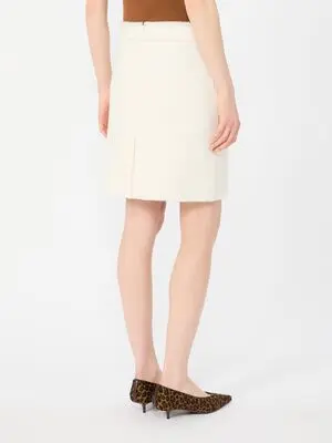 Max Mara Short Wool Jersey Skirt