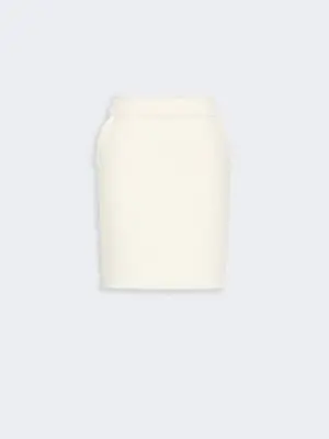 Max Mara Short Wool Jersey Skirt