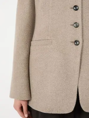Max Mara Cashmere Crew-neck Jacket