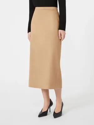 Max Mara Sable-look Pencil Skirt