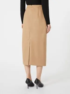 Max Mara Sable-look Pencil Skirt