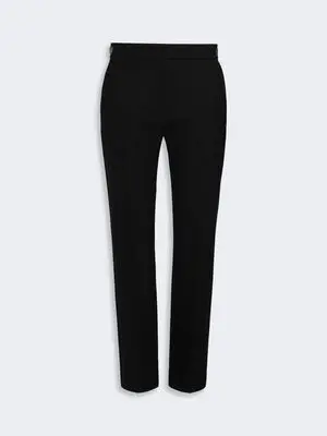 Max Mara Slim Double Woollen Cloth Trousers