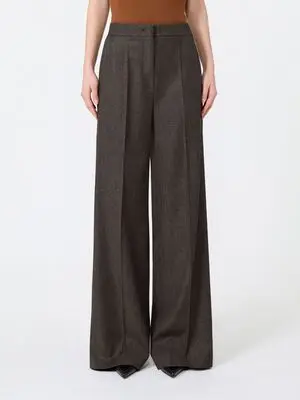 Max Mara Denim-look Wool Trousers