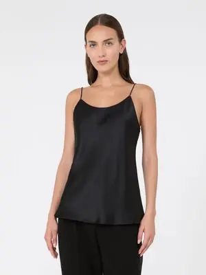 Max Mara Silk Satin Top