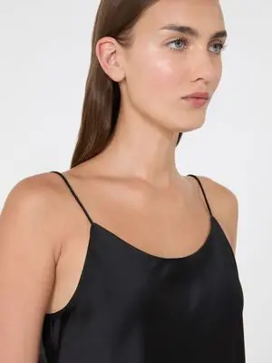 Max Mara Silk Satin Top