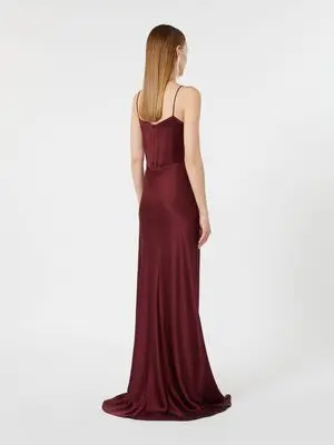 Max Mara Silk Satin Slip Dress