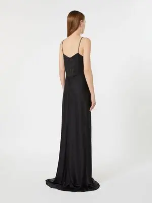 Max Mara Silk Satin Slip Dress
