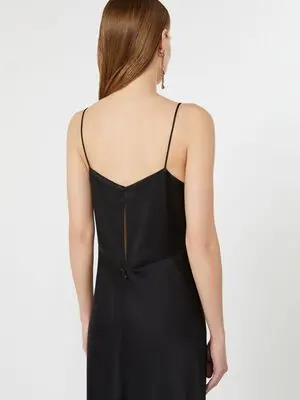 Max Mara Silk Satin Slip Dress