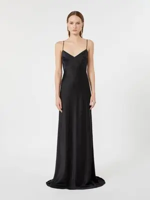 Max Mara Silk Satin Slip Dress