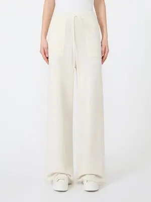 Max Mara Wide Cashmere Yarn Trousers