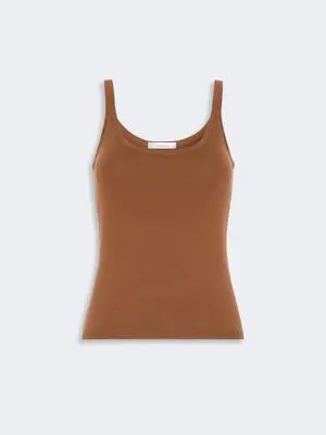 Max Mara Sleeveless Wool Yarn Sweater