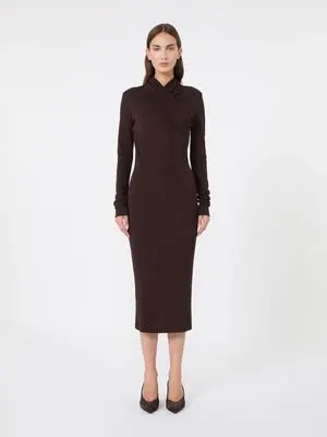 Max Mara Slim Fluid Jersey Dress