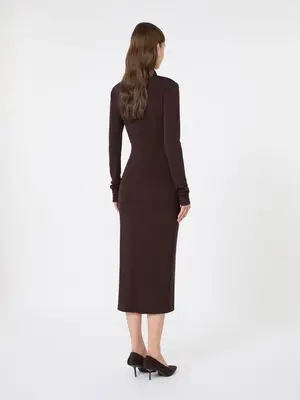 Max Mara Slim Fluid Jersey Dress