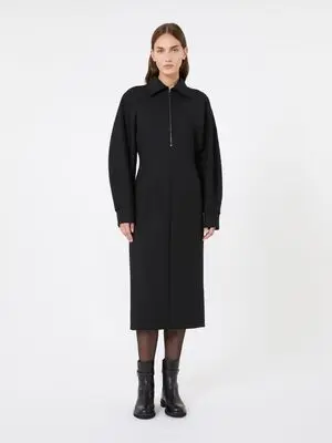 Max Mara Wool And Lyocell Jersey Dress