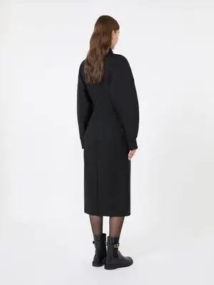 Max Mara Wool And Lyocell Jersey Dress
