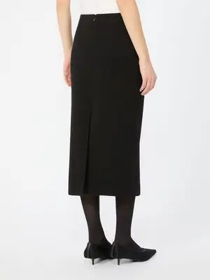 Max Mara Jacquard Jersey Midi Skirt