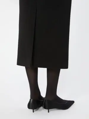 Max Mara Jacquard Jersey Midi Skirt