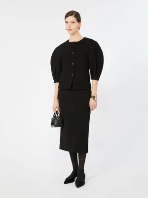 Max Mara Jacquard Jersey Jacket