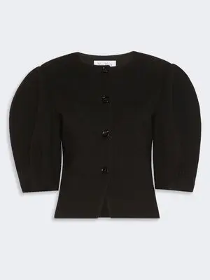 Max Mara Jacquard Jersey Jacket