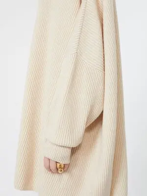 Max Mara Oversized Wool And Cashmere Dress