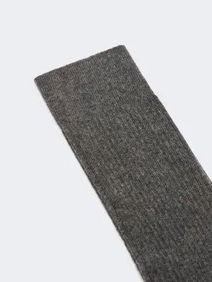 Max Mara Ribbed Cashmere Socks