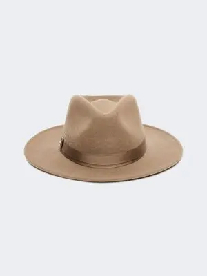 Max Mara Wool And Cashmere Felt Hat - Beige