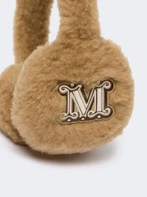 Max Mara Teddy Fabric Earmuffs