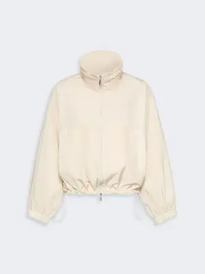 Max Mara Water-repellent Canvas Windbreaker - Ivory