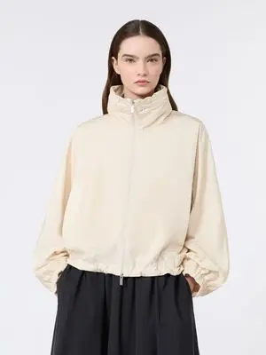 Max Mara Water-repellent Canvas Windbreaker