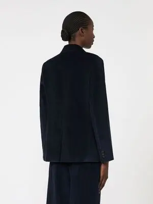 Max Mara Cotton Corduroy Velvet Blazer