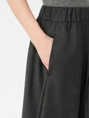 Max Mara Stretch Wool Flannel Skirt